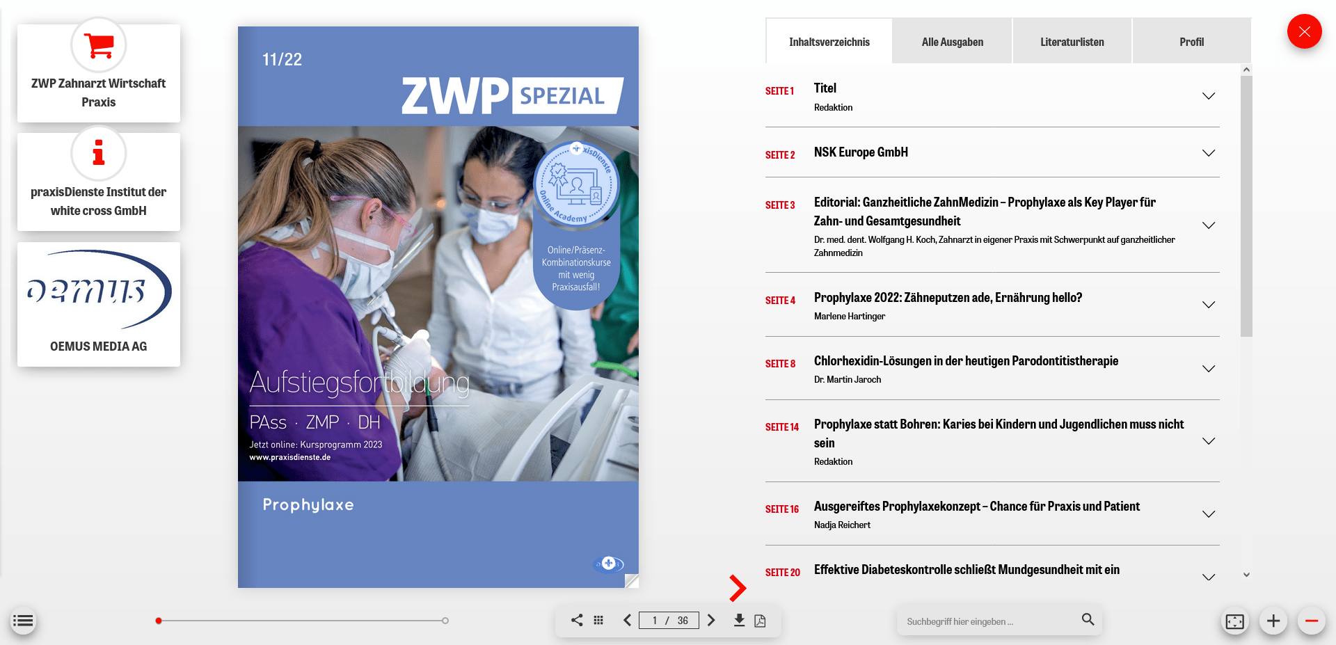 Aktuelle ZWP nimmt zahnärztliche Diagnostik in den Fokus – ZWP online – das Nachrichtenportal ...